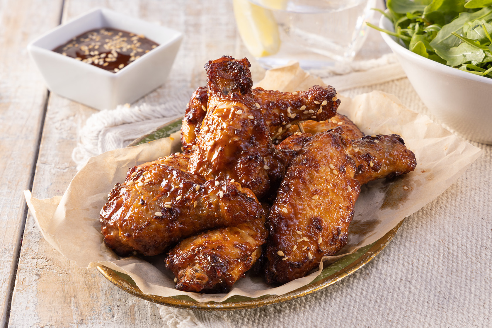 ALAS DE POLLO ASADAS BBQ. - Aqualund